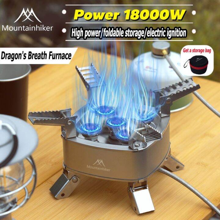 Mountainhiker Outdoor camping 18000W portable mini folding camping gas ...