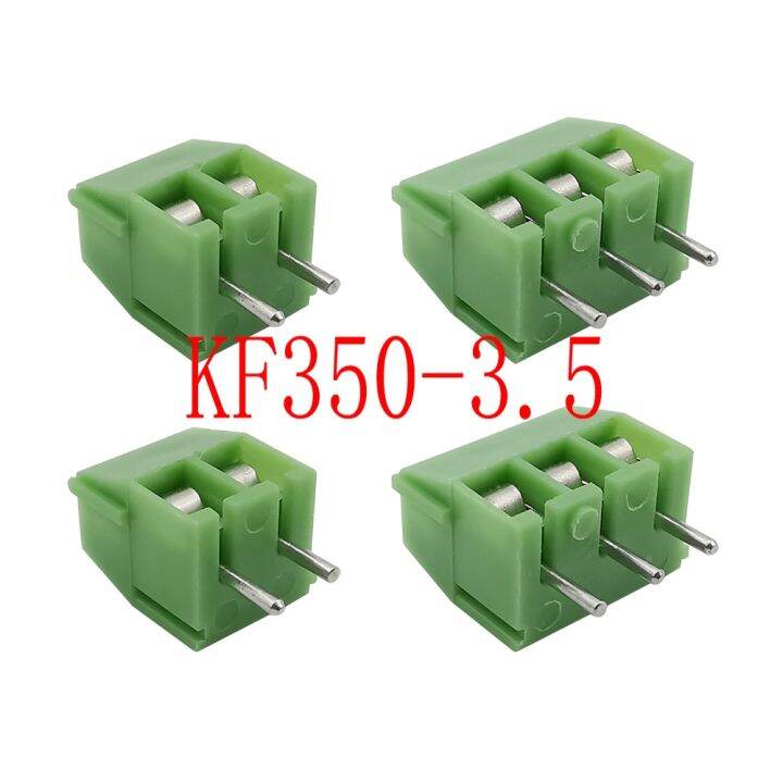 KF350 3.5mm Pitch 2P 3 Pin PCB Screw Terminal Block Straight Pin ...