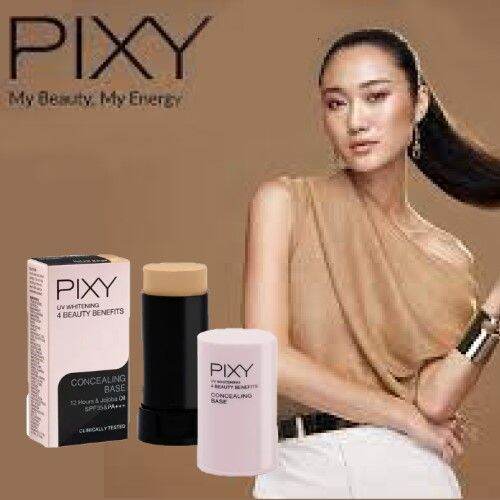 PIXY UV Whitening 4 Beauty Benefits Concealing Base - Contour ...