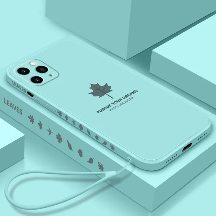 QuXis Luxury Silicone Case for iPhone 13 Pro Max 12 11 Pro Max Mini SE ...