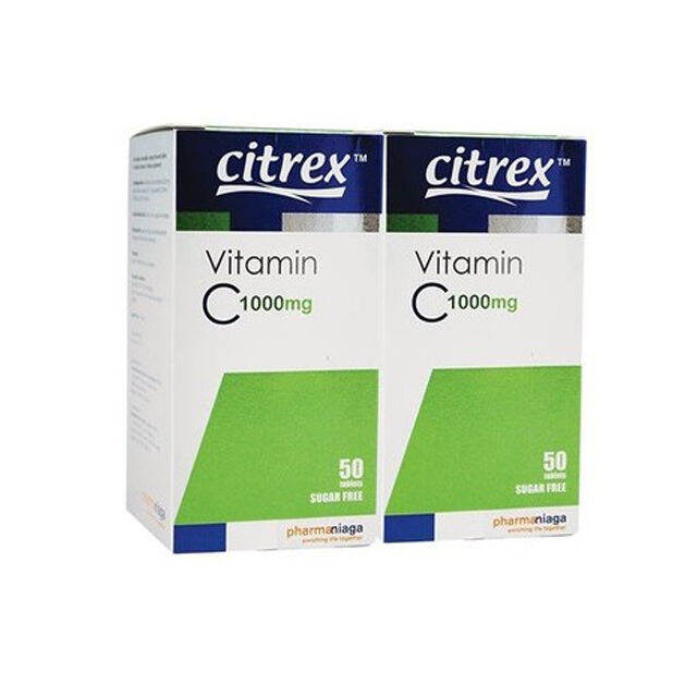 Citrex Vitamin C 1000mg Tablet (50s / 2x50s) | Lazada