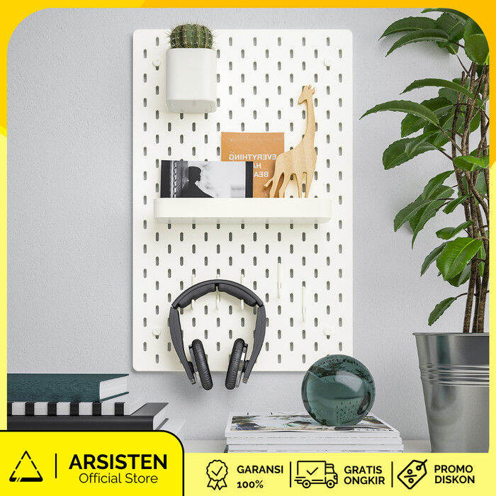 Papan mading meja papan tempel untuk meja berlubang putih 36x56 cm ...