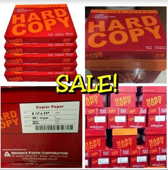 5 Reams / 2500 SHEETS / 1 BOX Hard Copy Bond Paper Short Bond Paper ...