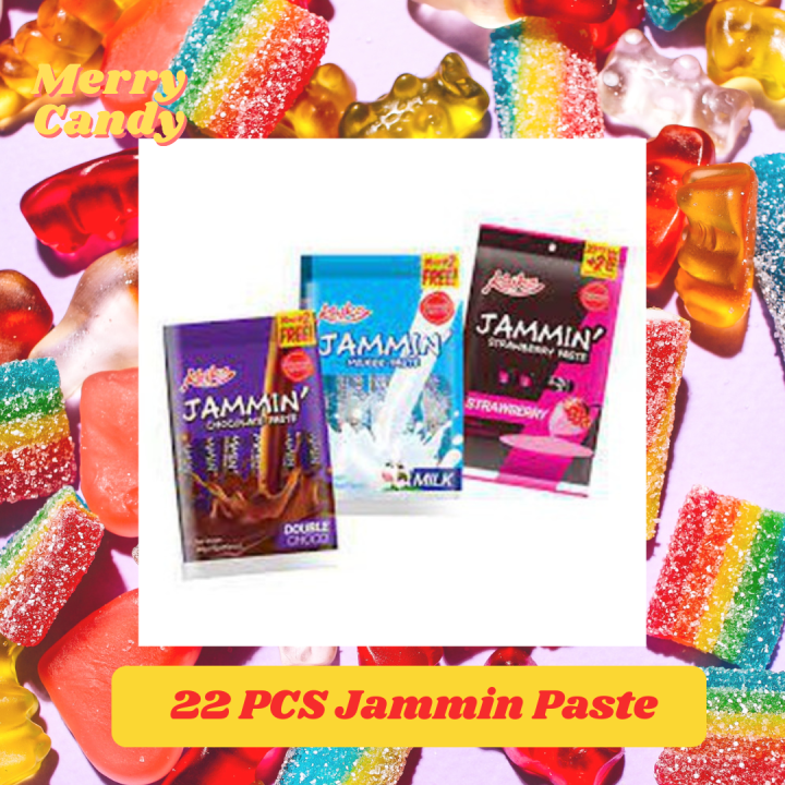 22 PCS Jammin Cream Paste by Keiko (Chocolate, Milk, Strawberry ...