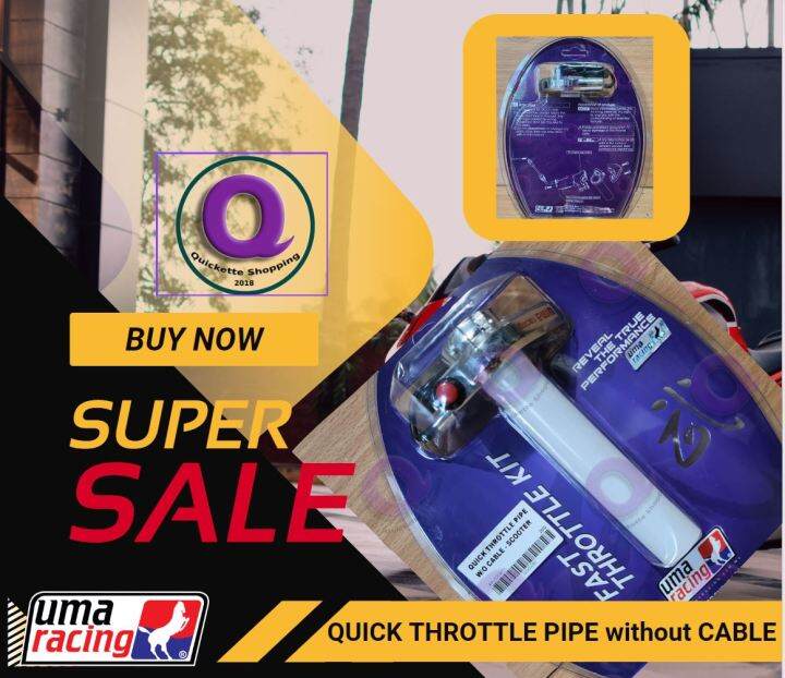 UMA Racing Quick Throttle Pipe without cable | Lazada PH