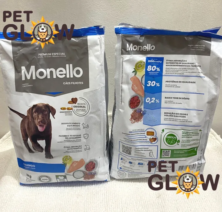 ORIGINAL PACKAGING! Monello Dry Food For Dog Puppies 1kg | Lazada PH