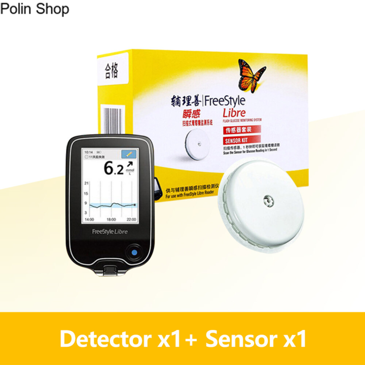 Freestyle Libre 24h Real Time Monitoring Blood Glucose Meter Tester ...