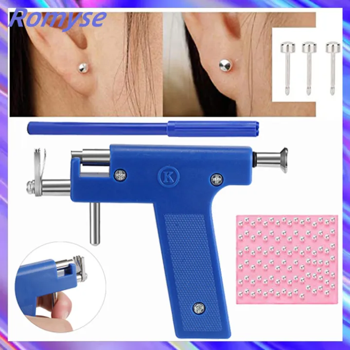 Romyse Professional Piercing Plug Steel Ear Nose Navel Body Piercing ...