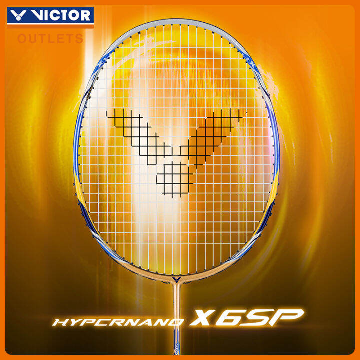 Authentic VICTOR Victory Badminton racket nano 7/6SP Wickdo single-shot ...