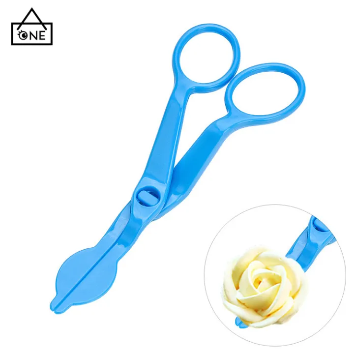 IVY Plastic Scissors Cream Flower Transfer Lifter Cake Decorating ...