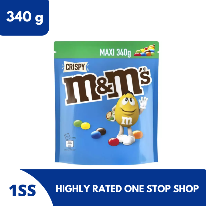 M&M's Crispy Maxi Pouch, 340g | Lazada PH