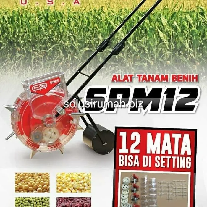 ALAT TANAM BENIH MESIN MANUAL PENANAM PADI JAGUNG PERTANIAN BIBIT ...