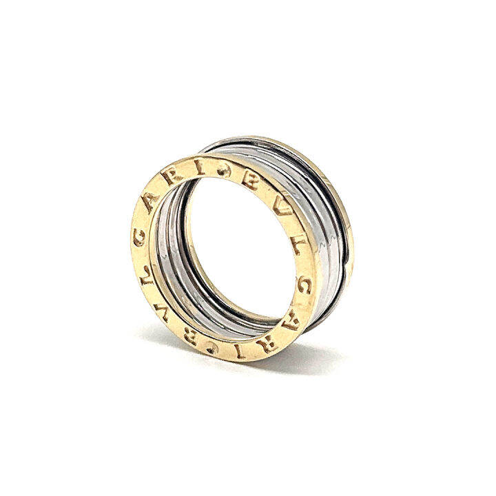 18K Locally Made Bicolor Lady Ring | Lazada PH