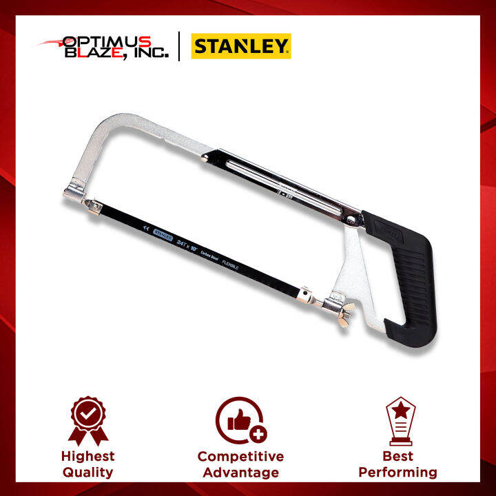OptimusBlaze Stanley 15-265 Rubber Grip Hacksaw | Lazada PH