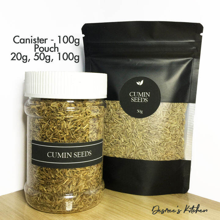 Cumin Seeds Whole - in Stackable Canister/Stand-Up Pouch - Premium ...