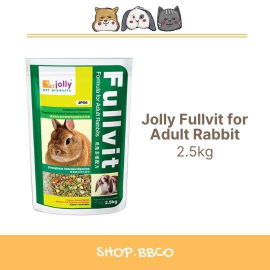 Jolly Fullvit for Adult Rabbits - 2.5kg | Lazada PH