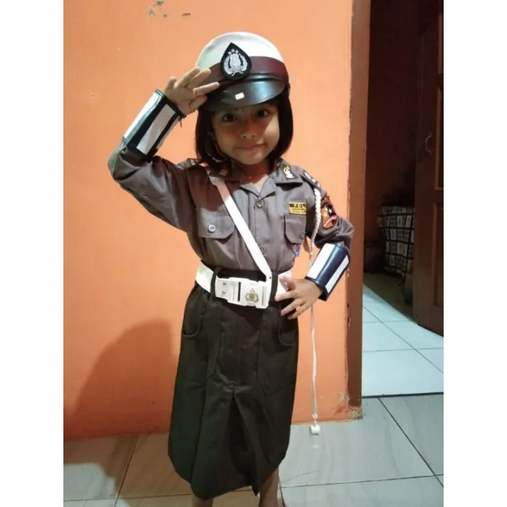 seragam propesi anak / pocil cilik lantas / polisi cilik SABHARA /TNI ...