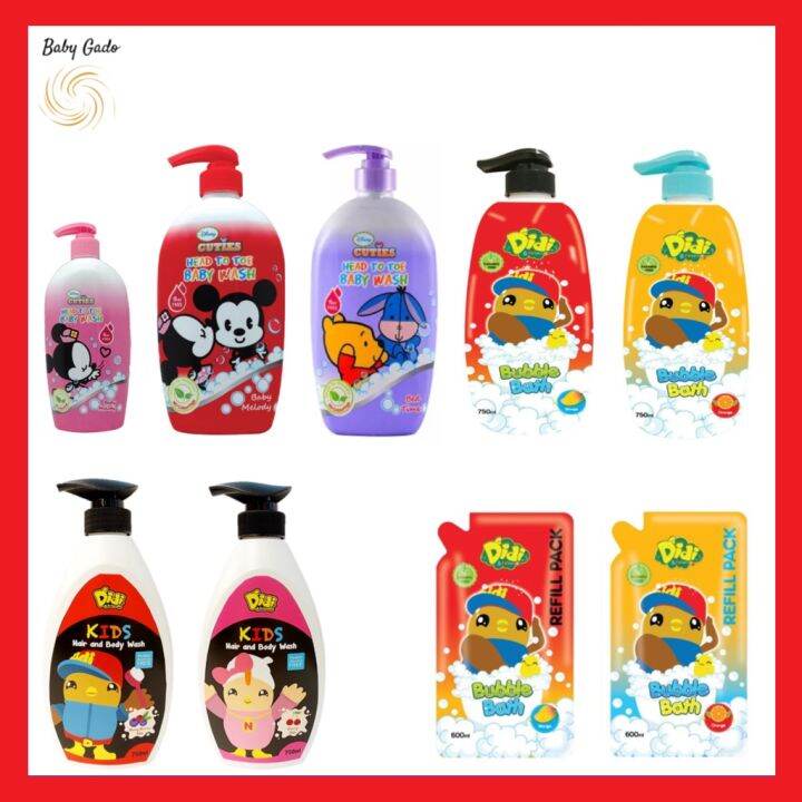 Disney Cuties Didi & Friends Head to Toe Baby Wash Kids Hair & Body ...