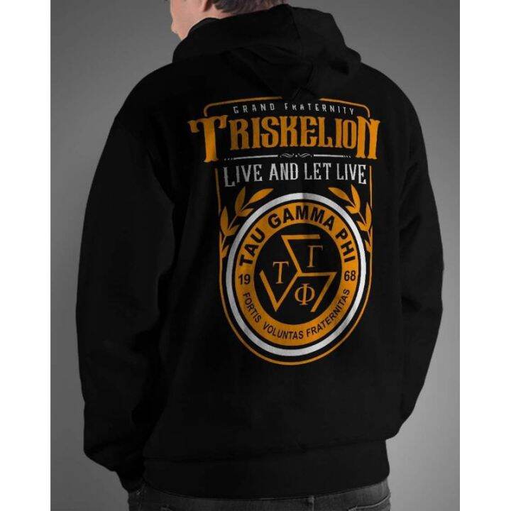 Triskelion Tau Gamma Phi Hoodie Full Zip Good Quality Lazada Ph
