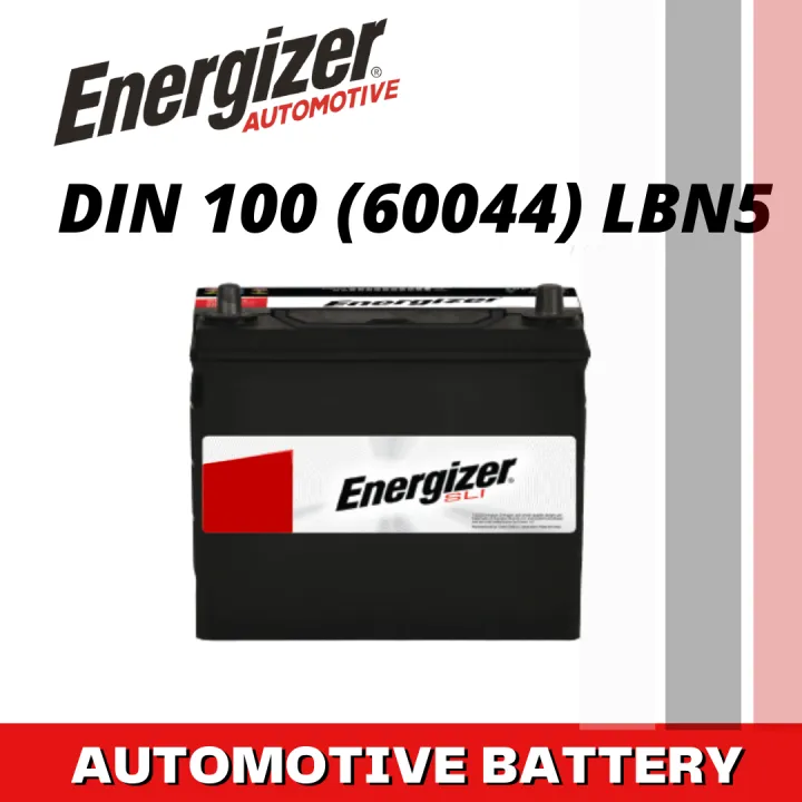 Energizer Automotive Battery DIN100 (60044) LBN5 Maintenance Free ...