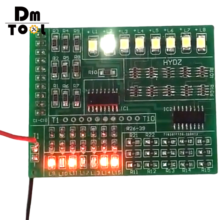 DM SMD SMT Soldering Practice Kit CD4060 74HC138 Led DIY Welding Skills ...