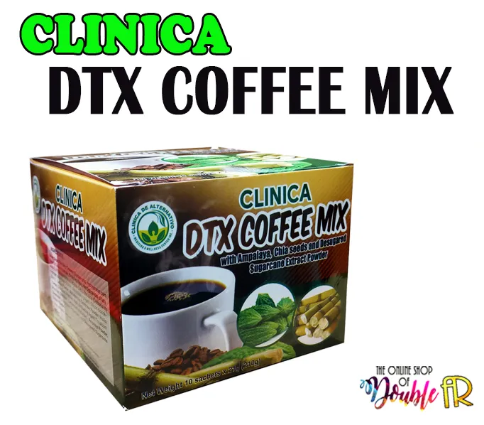 CLINICA DTX COFFEE MIX | 10 SACHETS per BOX | 21g/SACHET | Lazada PH