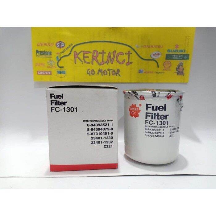 FILTER SOLAR ATAS SAKURA FC-1301 HINO - DYNA 110PS - RANGER - FG 235 ...