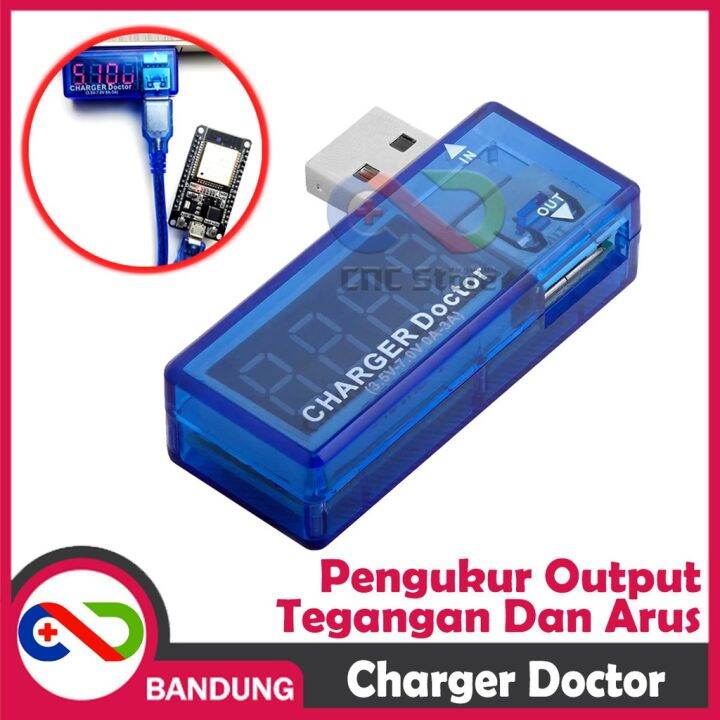 USB DOCTOR CHARGER POWER METER/USB AMPERE METER VOLT METER | Lazada Indonesia