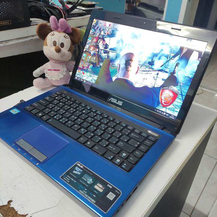 ASUS K43E i3 ram 4 GB อัฟได้ ถึง 16 กิ้ก กันเลยใช้งานได้ 100% สภาพสวย ...
