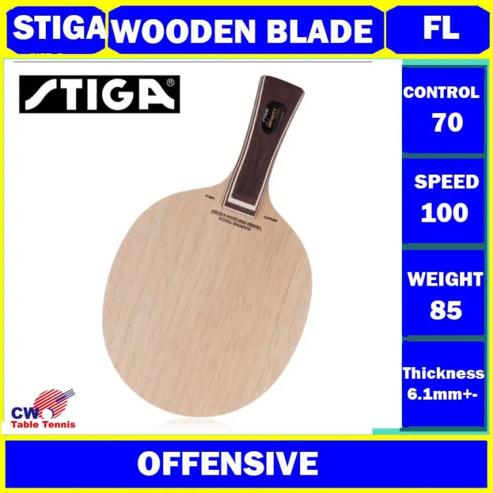 STIGA INFINITY VPS V TABLE TENNIS BLADE PING PONG BAT (READY STOCK ...