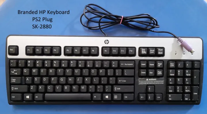 Branded HP Keyboard PS2 Plug Used | Lazada PH