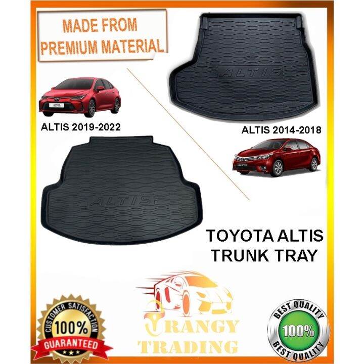 Toyota Altis 2017 to 2023 OEM Trunk Cargo Tray PREMIUM MATERIAL 2018 ...