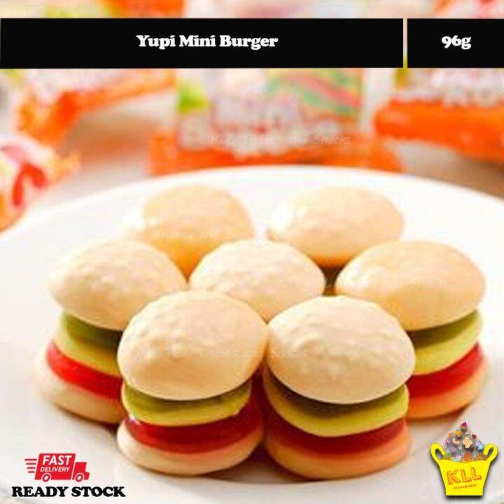 Yupi Mini Burger 84g | Lazada