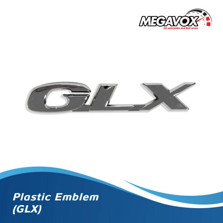 GLX Chrome Plastic Emblem | Lazada PH