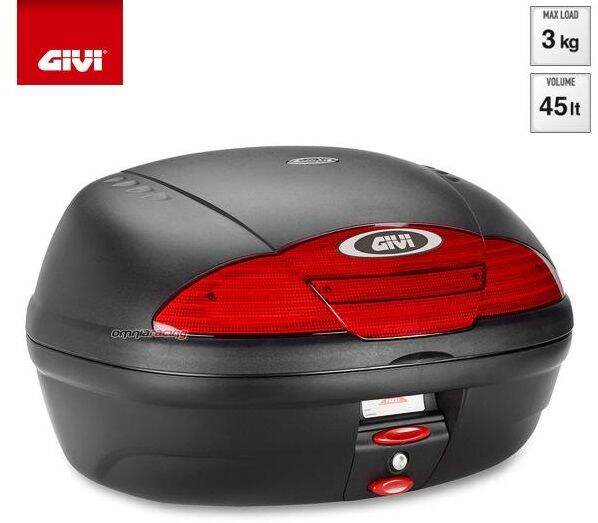 GIVI BOX E450 OLD MODEL 45 LITER VOLUME 100% ORIGINAL GIVI BOX (FREE ...