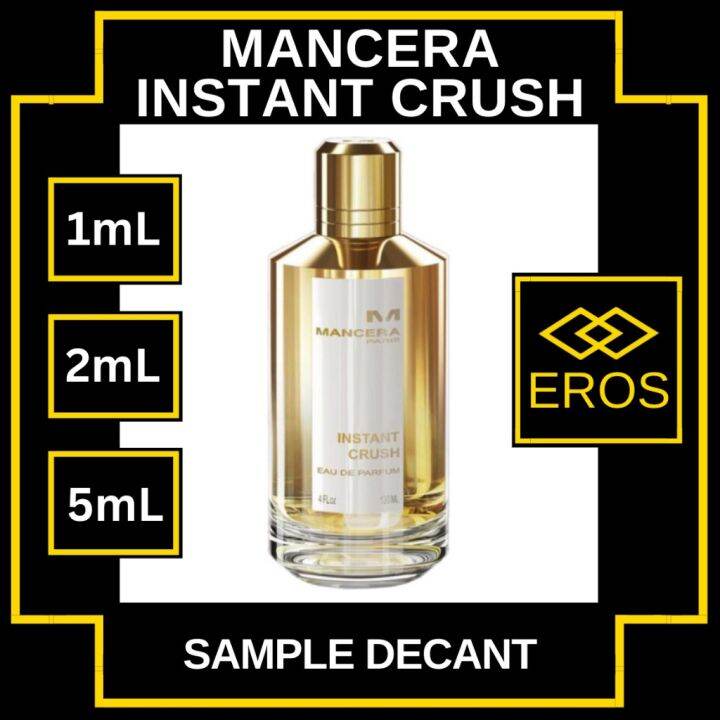 Mancera Instant Crush 2mL/5mL DECANT sample perfume decant mini takal ...