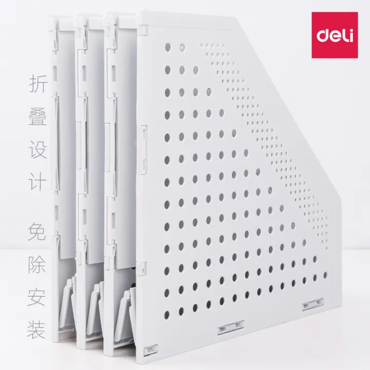 Deliberate retractable file rack creative file frame triple quadruple ...