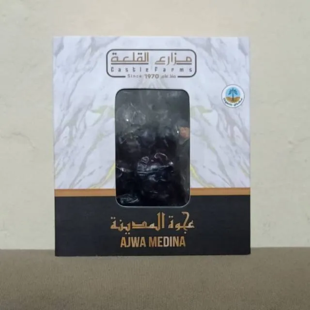 [BISA COD] KURMA AJWA MEDINA CASTLE FARM 500gr dan 250gr/AJWA MADINAH/AJWA ORGANIK/AJWA PREMIUM ...