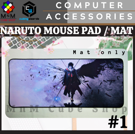 NARUTO Computer Mouse Pad / Mat / Cube Mat Smooth Colorful Gaming ...