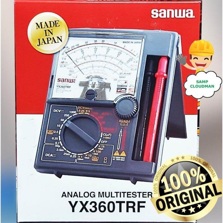 Original Japan Sanwa Analog Multi-Tester Electric Tester AC DC Tester ...