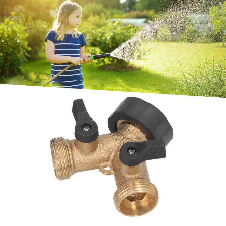 Tugas berat Splitter selang taman Y, selang konektor Splitter menutup ...