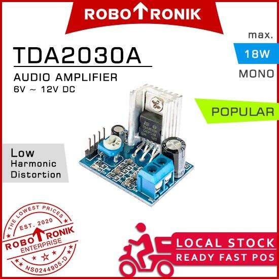 TDA2030A Audio Amplifier Module, Mono Single Channel (up to 18W) TDA 2030 Home Theater, DIY ...