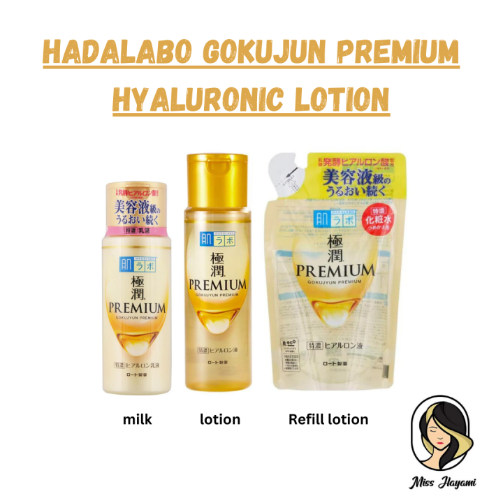Hadalabo Gokujun Premium Hyaluronic Lotion made in Japan | Lazada PH