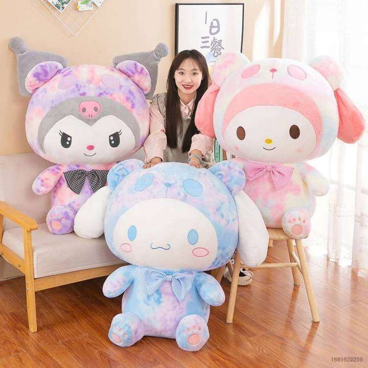 XP Sanrio Kuromi Melody Plush Doll 60cm Anime Cinnamoroll Pillow ...