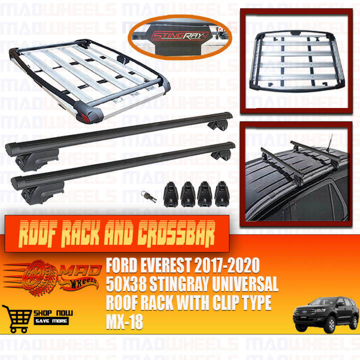 Ford Everest 2017-2022 50x38 STINGRAY Topload/ Top load Carrier Roof ...