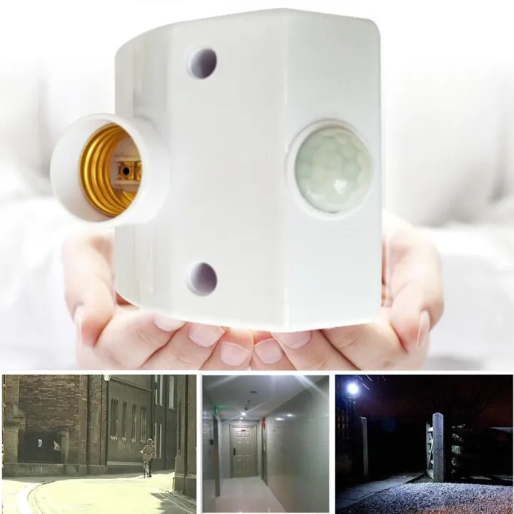 admires [In stock] E27 220V Infrared Motion Sensor Automatic Light Lamp ...