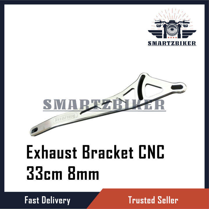 ADJUSTABLE Exhaust Bracket CNC Billet Yamaha Y15 Y16 Lc135 V1 V2 V3 V4 V5-V8 Cutting Standard ...