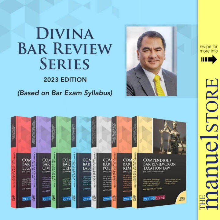 Compendious (2023) Bar Reviewer on - with Dean Nilo Divina Review ...