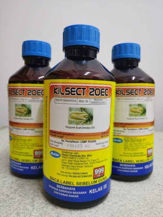 Kilsect 20EC 1L Permethrin 20% (berkesan terhadap pianggang & serangga ...