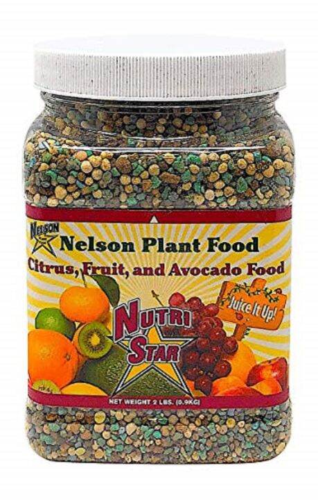 Nelson Citrus Fruit and Avocado Tree Plant Food In Ground Container ...